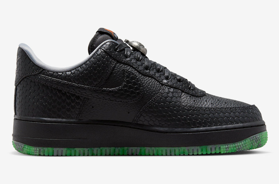 Nike Air Force 1 '07 PRM Black Black Smoke Grey FQ8822-084 – Sneaker ...