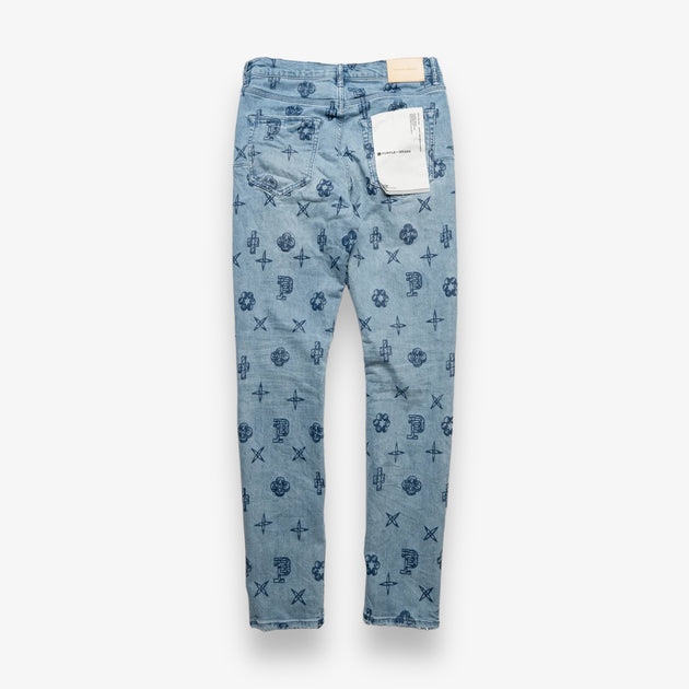 Purple Brand Outlined Monogram denim P001 – Sneaker Junkies