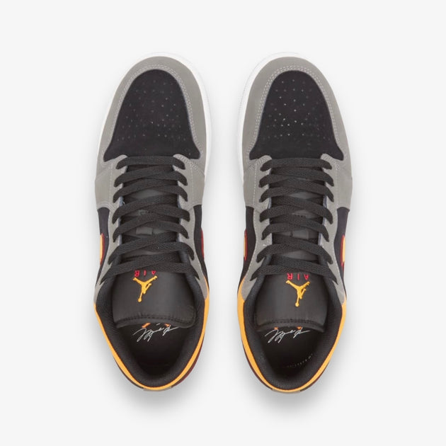 Air Jordan 1 Low SE Black Vivid Orange LT Graphite FN7308-008 – Sneaker ...