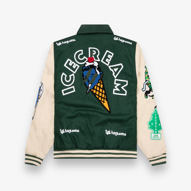 Ice Cream Dollar Sign Jacket Dark Green – Sneaker Junkies