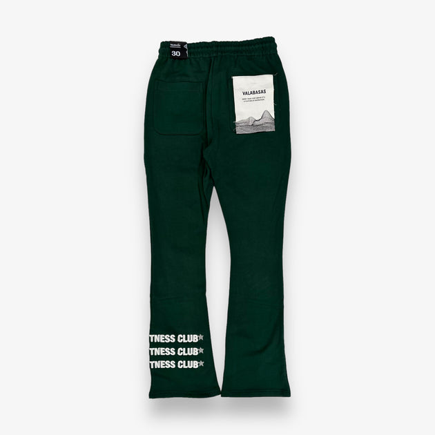 Valabasas Mute Hoodie & Flare Sweats Set Green – Sneaker Junkies