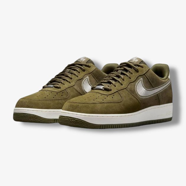 Nike Air Force 1 '07 LV8 Medium Olive Sail HJ4465-201 – Sneaker Junkies