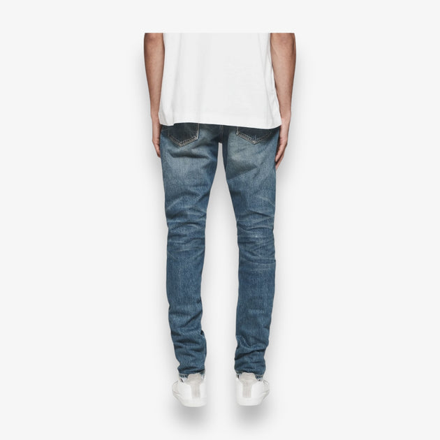 Purple Brand Vintage Knee Blowout Mid Indigo p001 – Sneaker Junkies