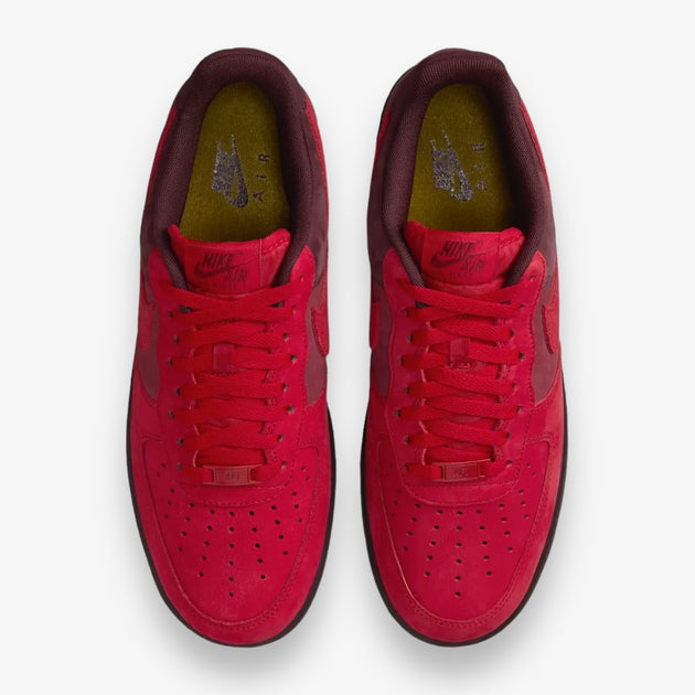 Nike AIR FORCE 1 '07 GYM RED/GYM RED-BURGUNDY CRUSH-TEAM RED FZ4033-65 ...