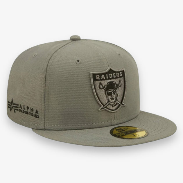 New Era x Alpha Industries Oakland Raiders Fitted Grey – Sneaker Junkies