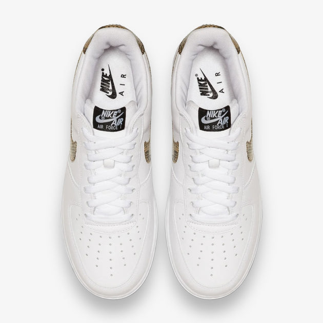 Nike Air Force 1 Low Retro PRM QS white elemental gold AO1635-100 ...