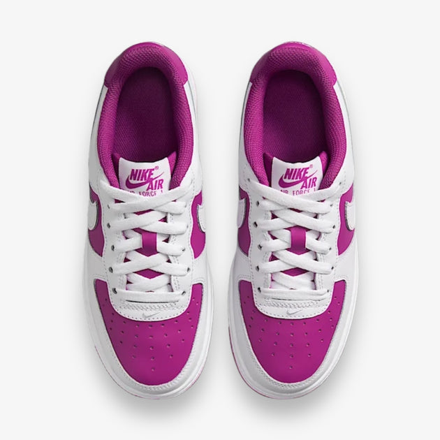 Nike Air Force 1 BG White Hot Fuchsia Grade School Sizes HV0938-100 ...