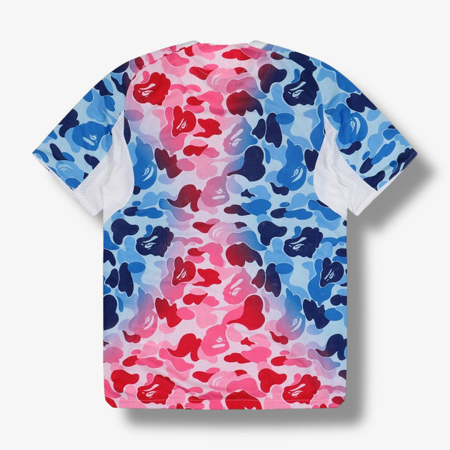 Adidas X Bape FB Jersey camo pink blue KA0040 – Sneaker Junkies