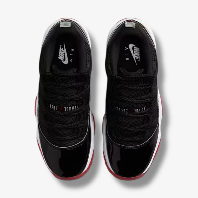 Air Jordan 11 Retro Low GS Black varsity red white noir FV5121-006 ...