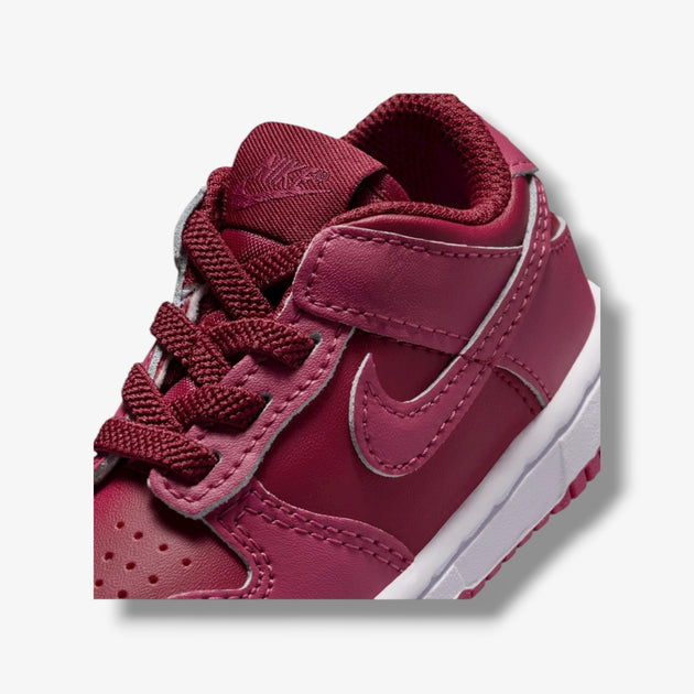 Nike Dunk Low TDE Team Red Sweet Beet Toddlers Sizes FB9107-602 ...