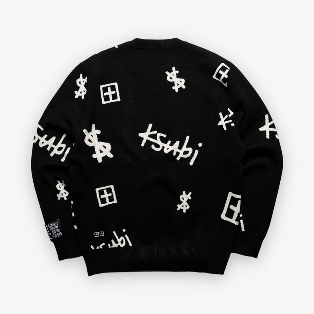 Ksubi Kash Box Knit Crew Black – Sneaker Junkies